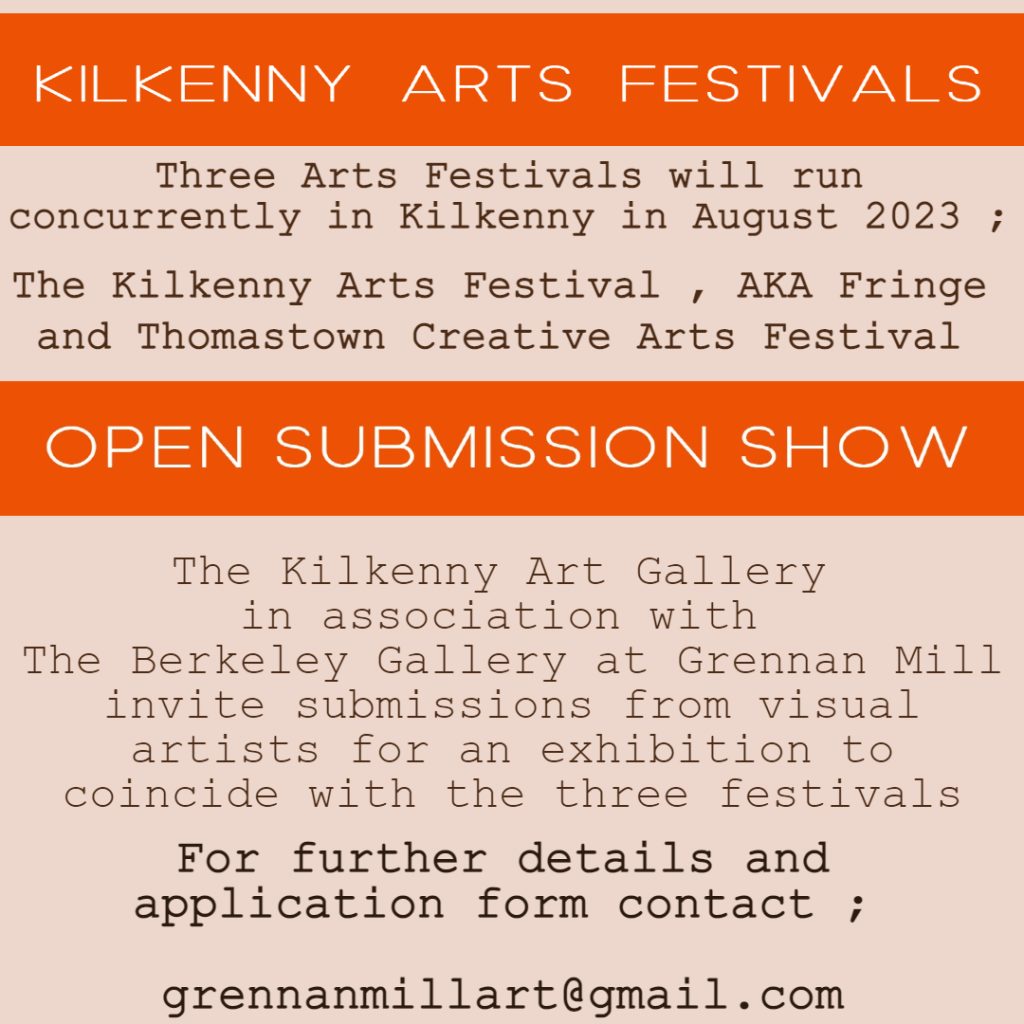 Open Submission exhibition Kilkenny – The Arts Service of Louth County ...